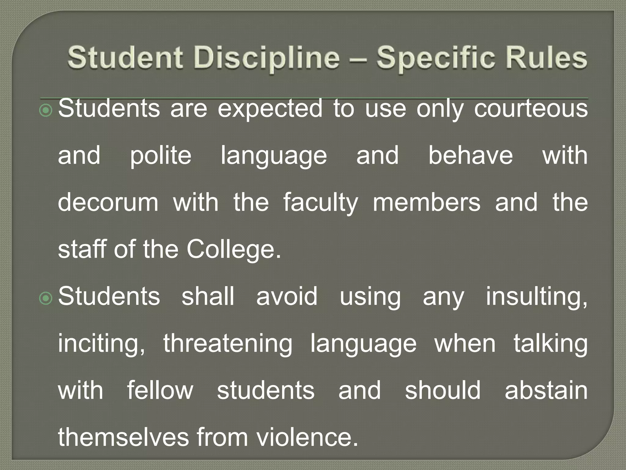 Discipline in College.pptx