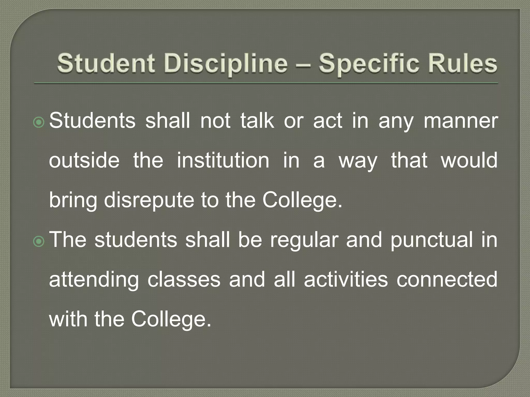 Discipline in College.pptx