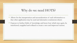 3 discussion issues on hots. | PPTX