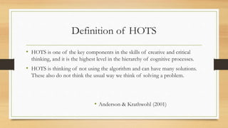 3 discussion issues on hots. | PPTX