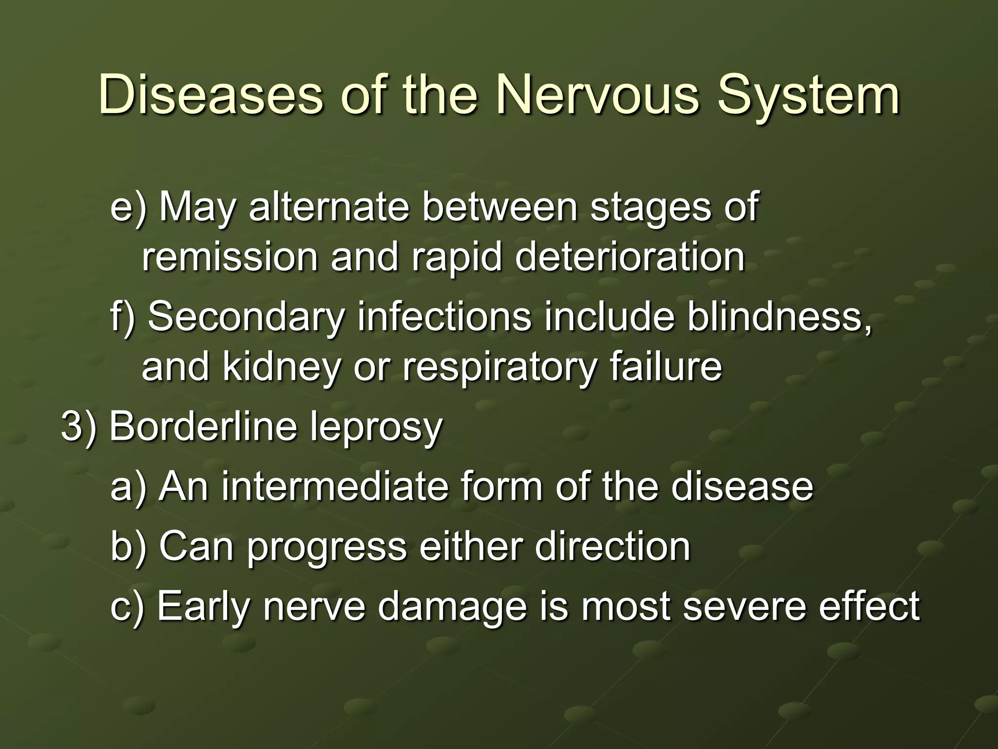 Diseases Of Nervous System | PPTX
