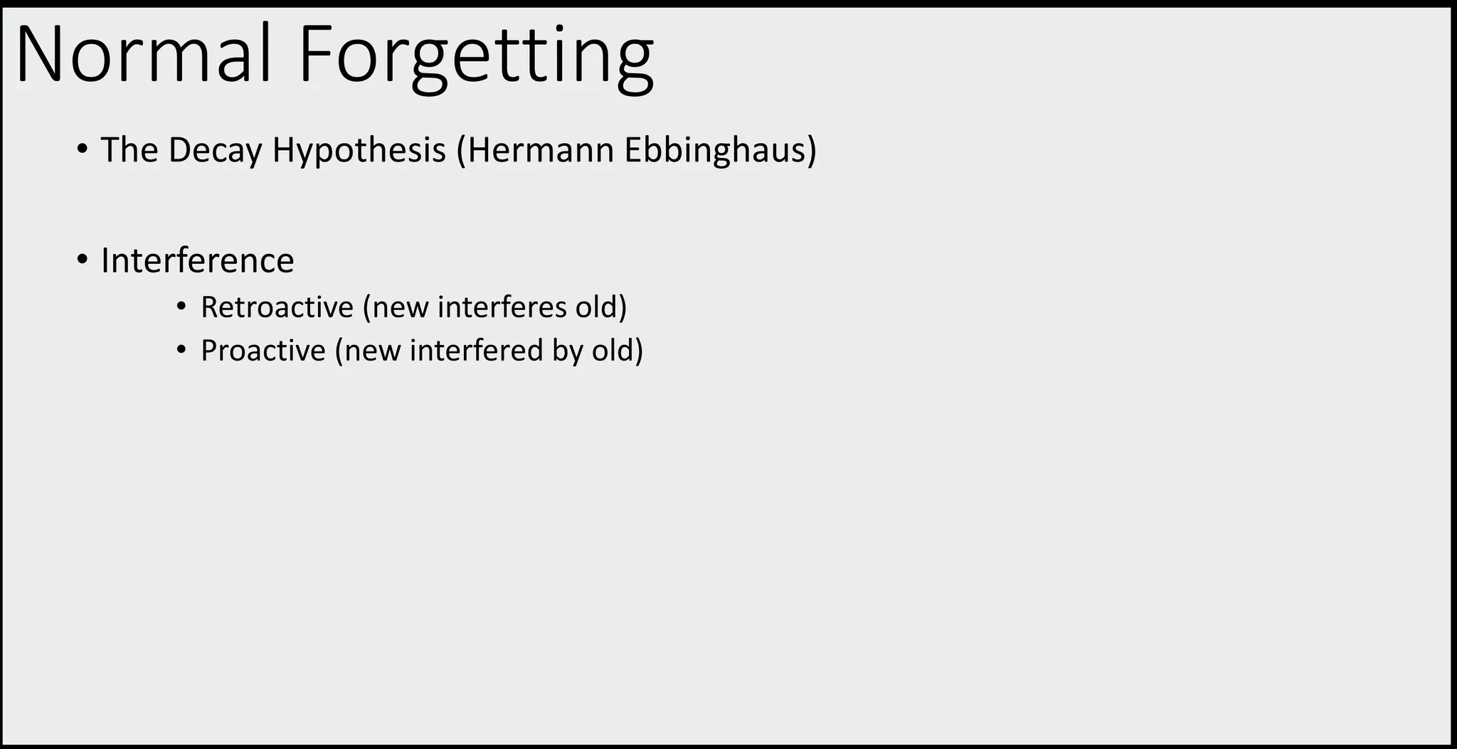 Disorders of memory | PPTX