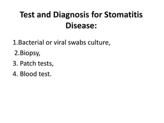 3 disorders of the oral cavity | PPTX