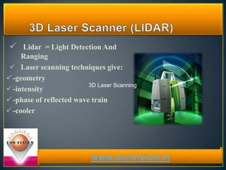 3D Laser scanning | PPTX | 3-D Graphics | Computer Software and ...