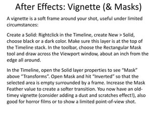 3Dimenssion_lessonO_PostProcessingEffects.pptx | Computer Animation ...
