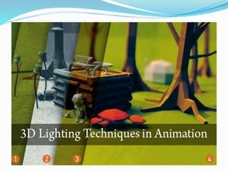 3D Lighting Techniques in Animation | PPTX
