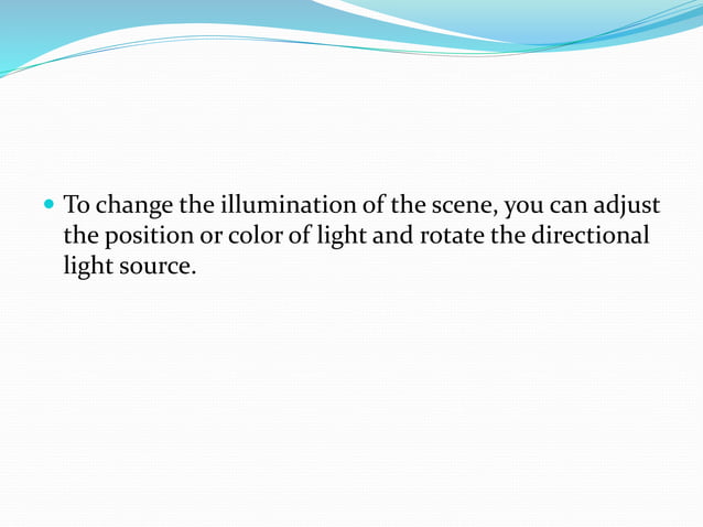 3D Lighting Techniques in Animation | PPTX | 3-D Graphics | Computer ...