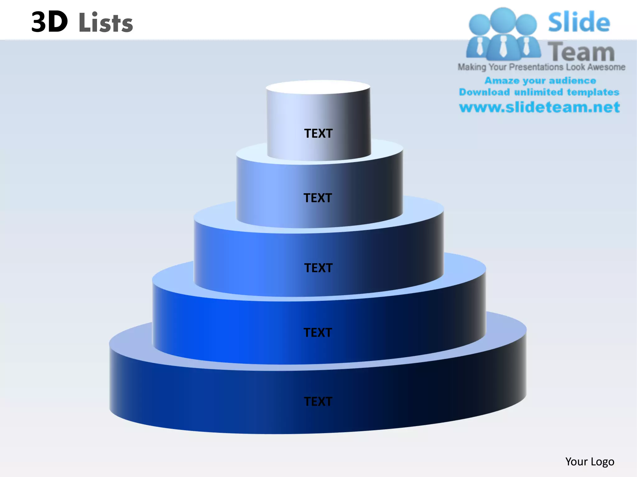 3d List Circular 1 Powerpoint Slides Ppt Templates Ppt