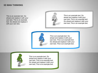3D Man Thinking | PPT