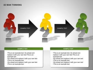 3D Man Thinking | PPT