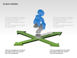 3D Man Thinking | PPT