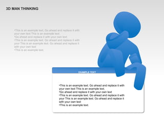 3D Man Thinking | PPT