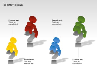 3D Man Thinking | PPT