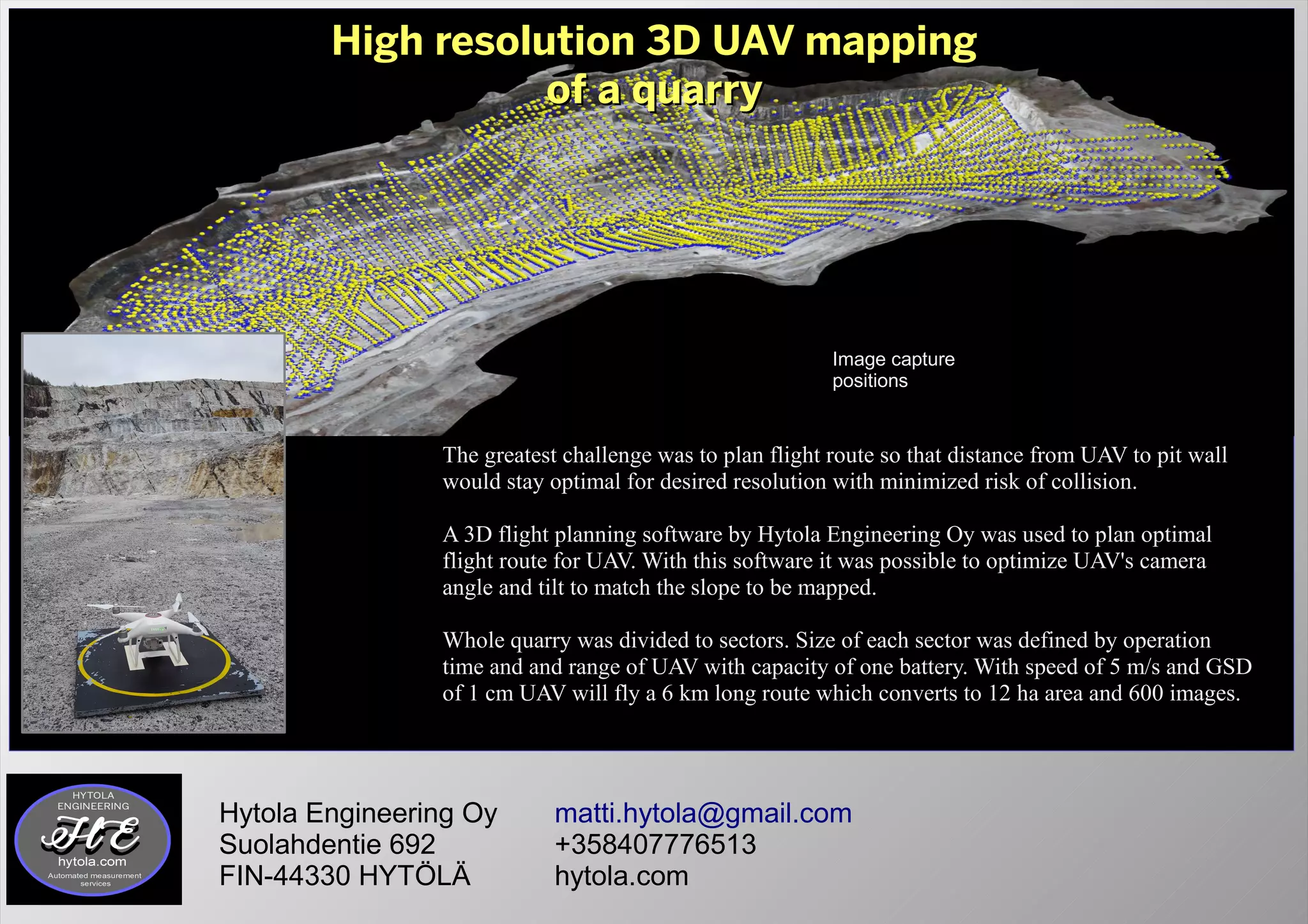 3D mapping of a quarry | PPT