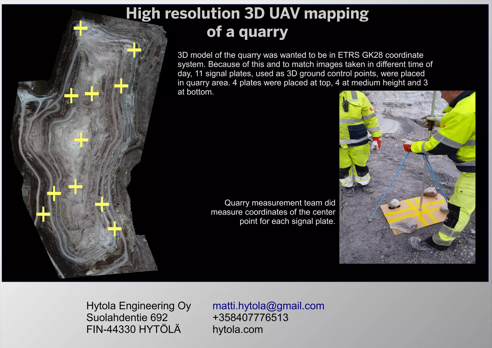 3D mapping of a quarry | PPT