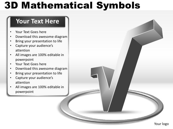 3d mathematical symbols powerpoint presentation templates 3d mathematical symbols powerpoint presentation templates