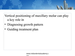3d maxillary 1st molar positional considerations | PPT