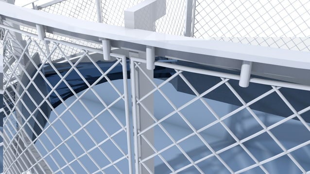Archicad 3DMD Railing Panel Bar Outer -Details | PPT