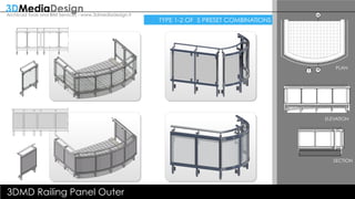 3DMD Railing Panel Outer | PPT
