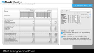 3DMD Railing Vertical Element | PDF