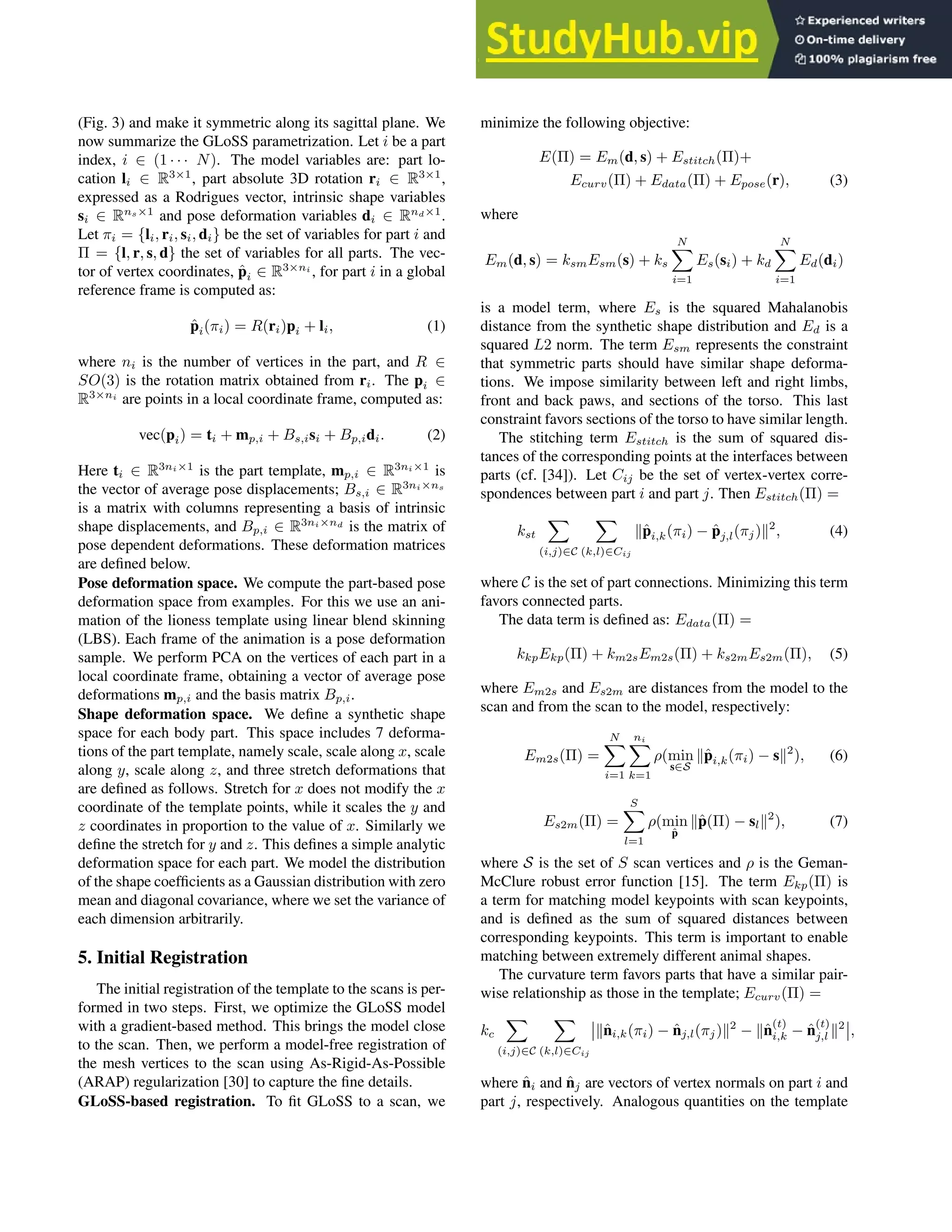 3D Menagerie Modeling The 3D Shape And Pose Of Animals | PDF | 3-D Graphics | Computer Software ...