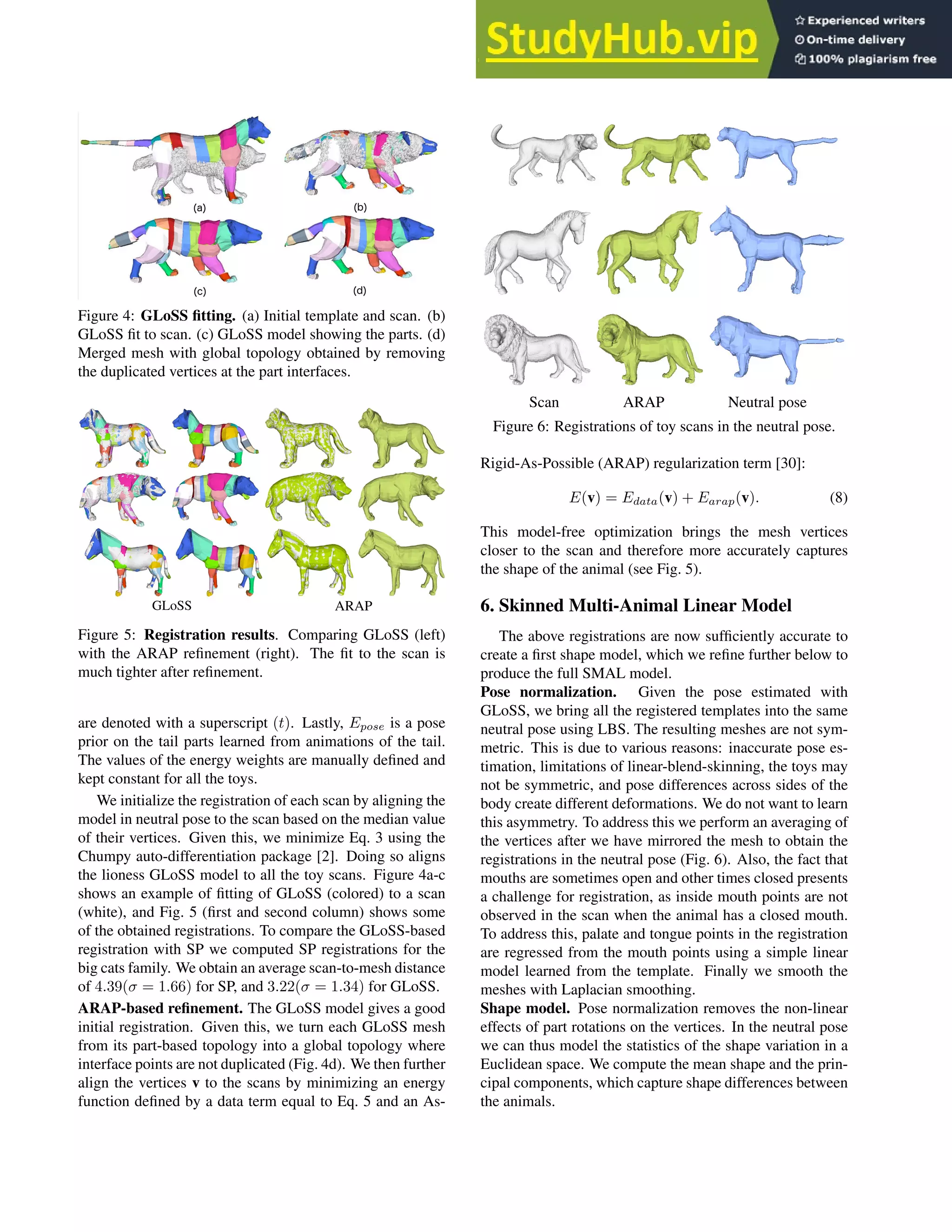 3D Menagerie Modeling The 3D Shape And Pose Of Animals | PDF