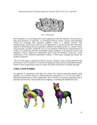 3D Mesh Segmentation using Local Geometry | PDF