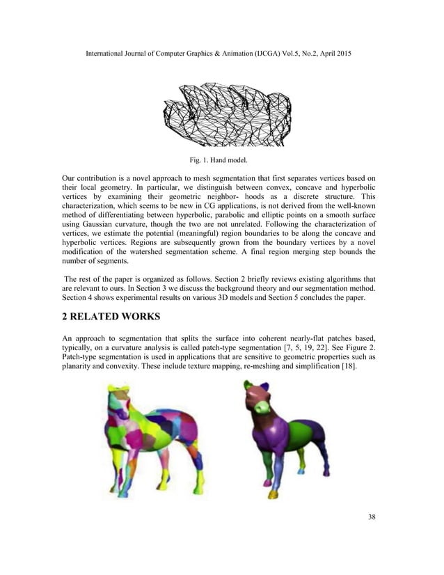 3D Mesh Segmentation using Local Geometry | PDF