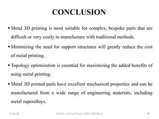 3d metal printing | PPTX