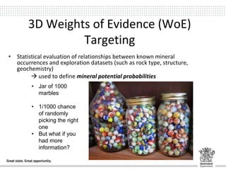 3D Mineral Potential Modelling and Greenfields Exploration in ...