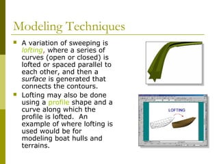3 d modeling part 2 | PPT | 3-D Graphics | Computer Software and ...