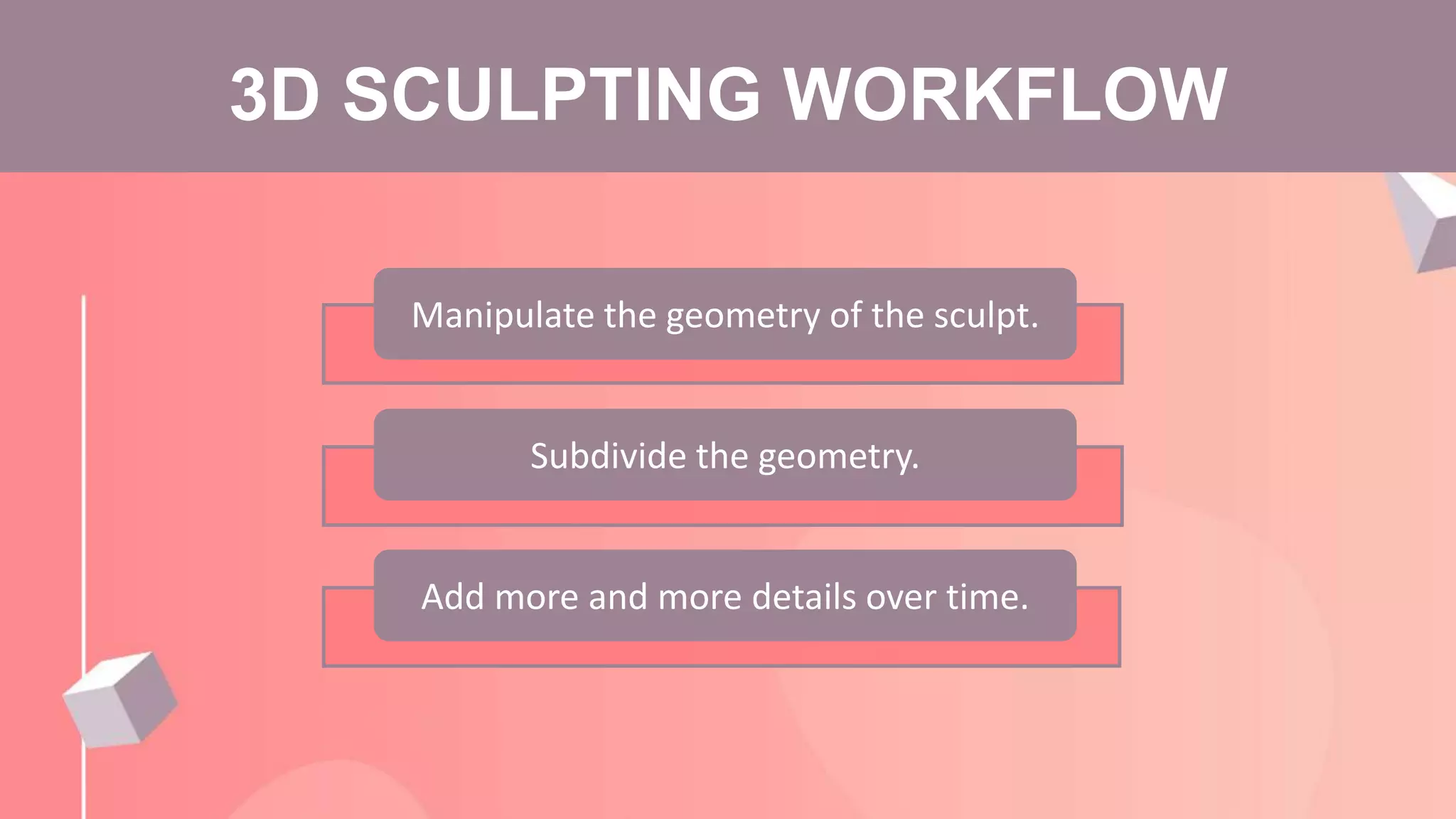 3D Modeling Techniques : Types and Specific Applications | PPTX