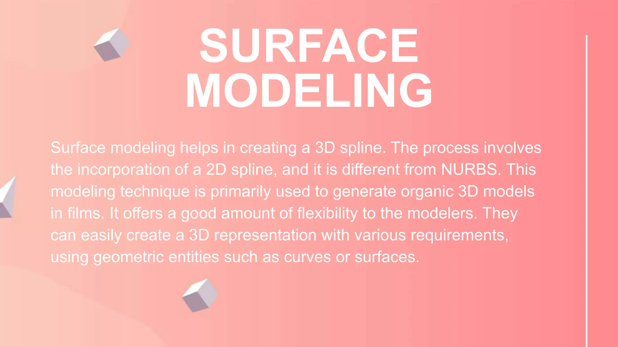 3D Modeling Techniques : Types and Specific Applications | PPTX
