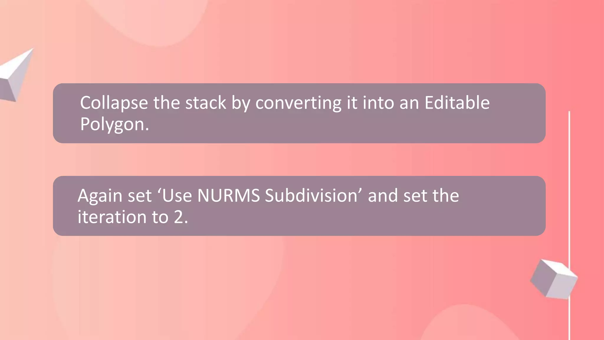 3D Modeling Techniques : Types and Specific Applications | PPTX