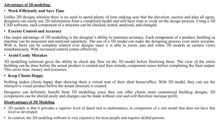 3 d modeling using bim ppt | PPTX