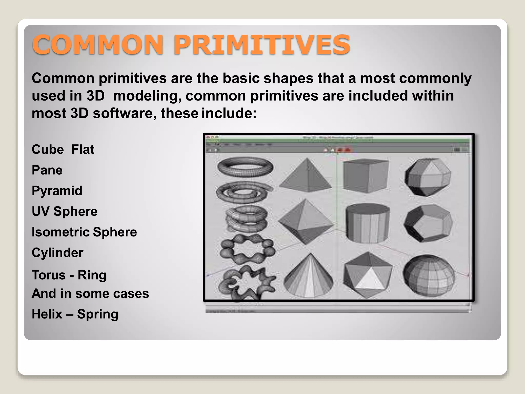 3 d modelling | PPTX