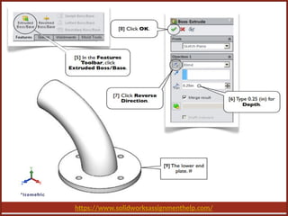 3D Model of a Transition Pipe in Solidworks | PPT