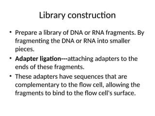 3 DNA Sequencing and types by taimoor Khan | PPTX