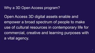 3D Models and Open Access for Cultural Institutions | PDF | Arts and ...