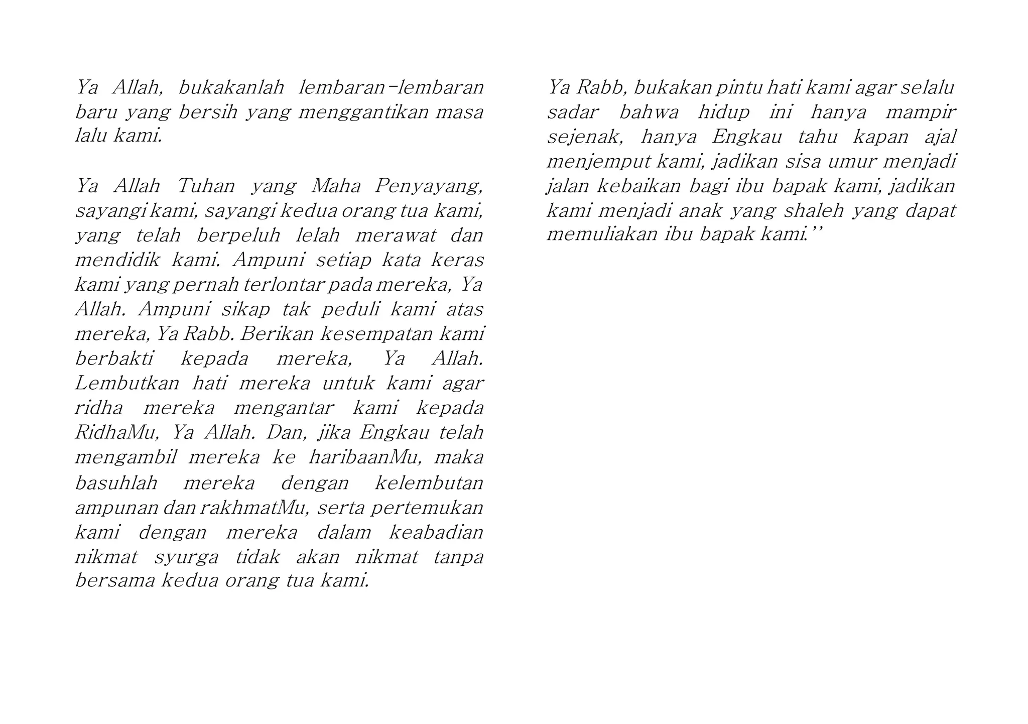 3 doa malaikat jibril | PPT