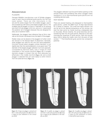 THREE-DIMENSIONAL OBTURATION OF THE ROOT CANAL SYSTEM* by Clifford J ...