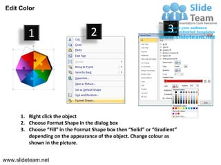 3d octagon puzzle process powerpoint slides. | PDF | Computer Software and Applications | Computing