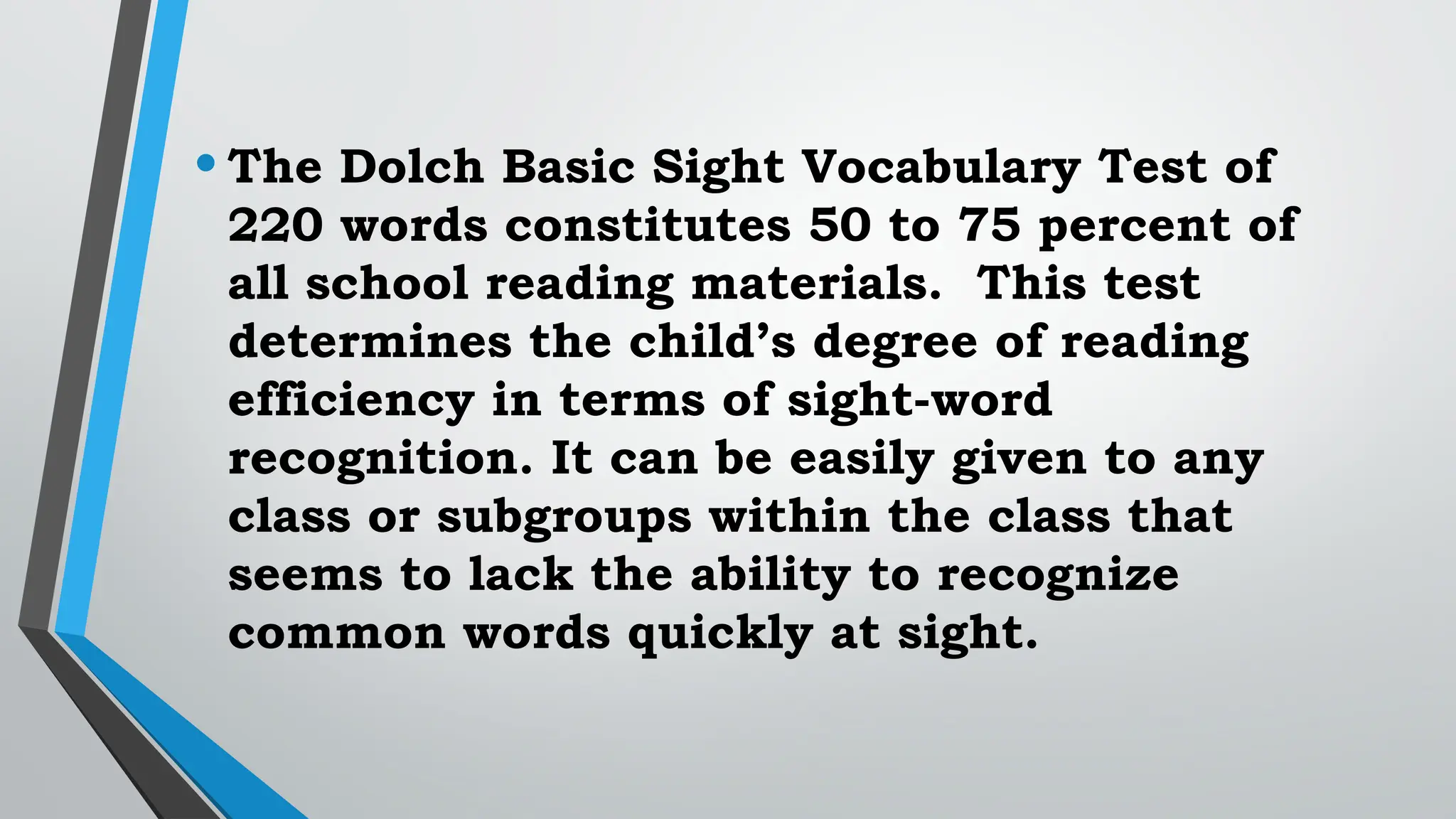 3 Dolch Basic Sight Vocabulary Test 2.pptx