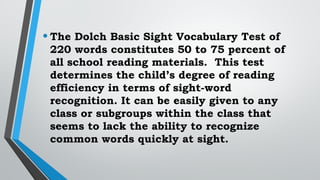 3 Dolch Basic Sight Vocabulary Test 2.pptx