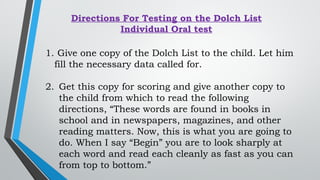 3 Dolch Basic Sight Vocabulary Test 2.pptx