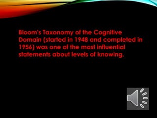 3 Domains of Education (Cognitive, affective & psychomotor).pptx