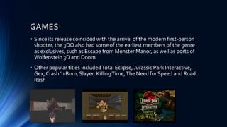 The History of The 3DO Company | PPT