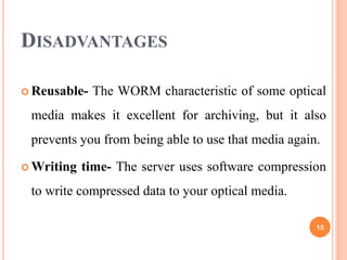 3D Optical Data Storage | PPTX