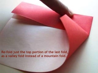 3D Origami: Triangular Box | PPTX