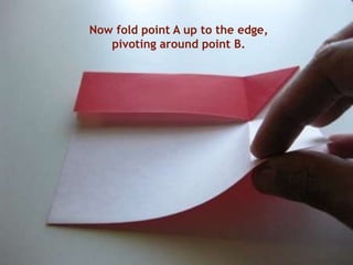 3D Origami: Triangular Box | PPTX